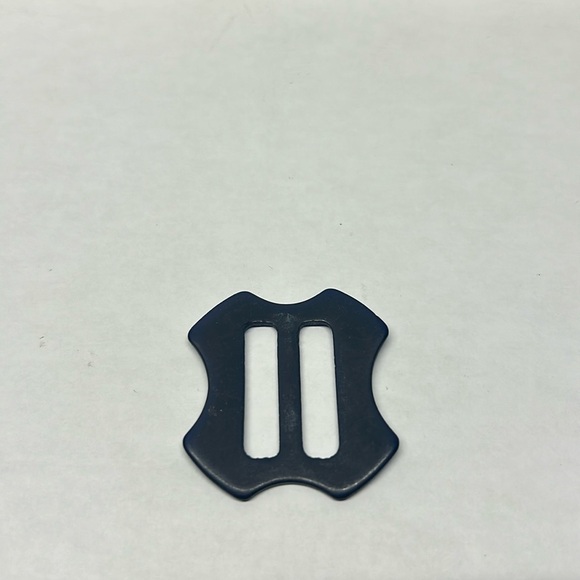 Accessories | Vintage Bakelite Navy Blue Scarfbelt Slide | Poshmark